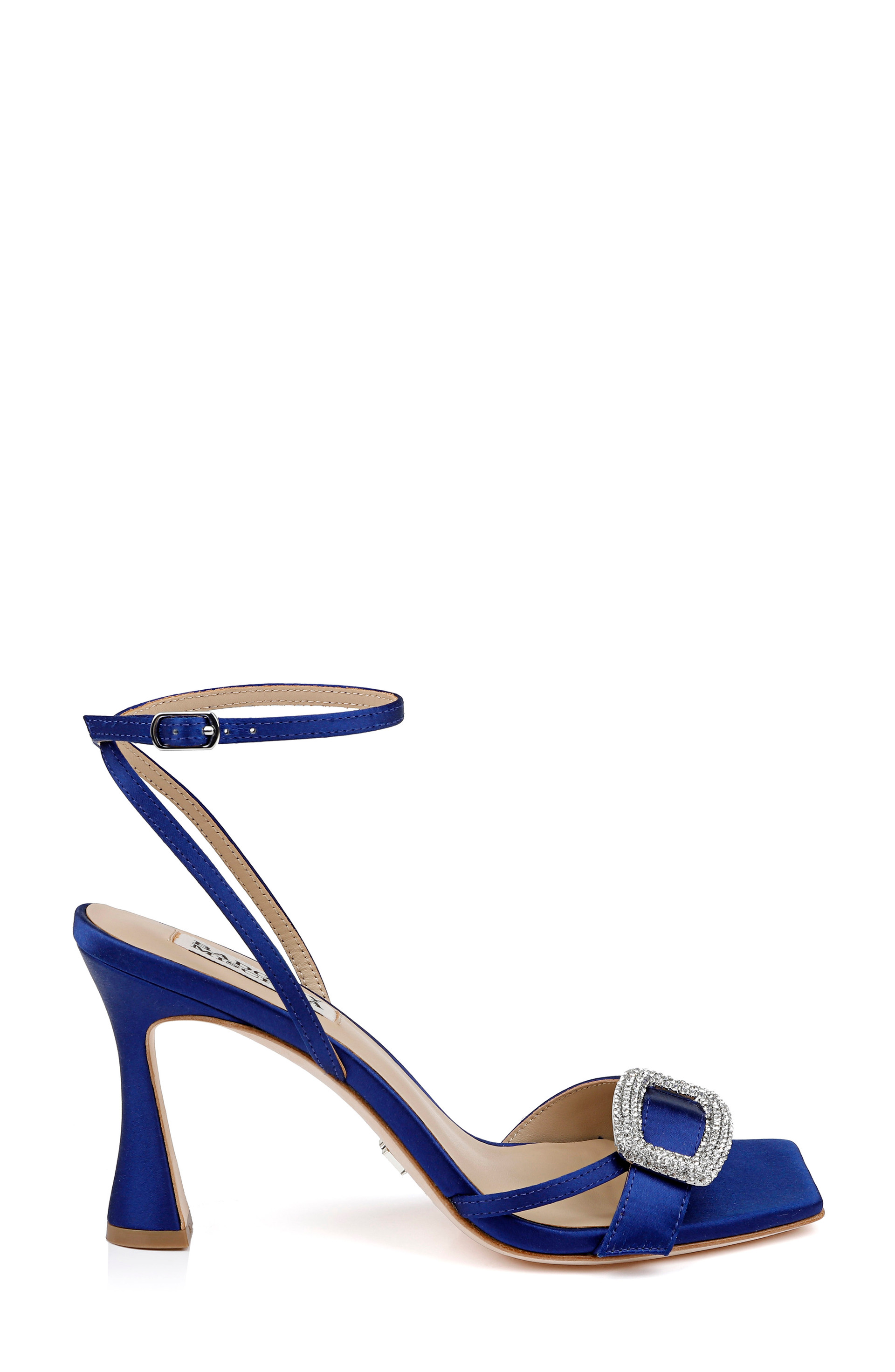 Judith Heeled Square Toe Sandals - Badgley Mischka