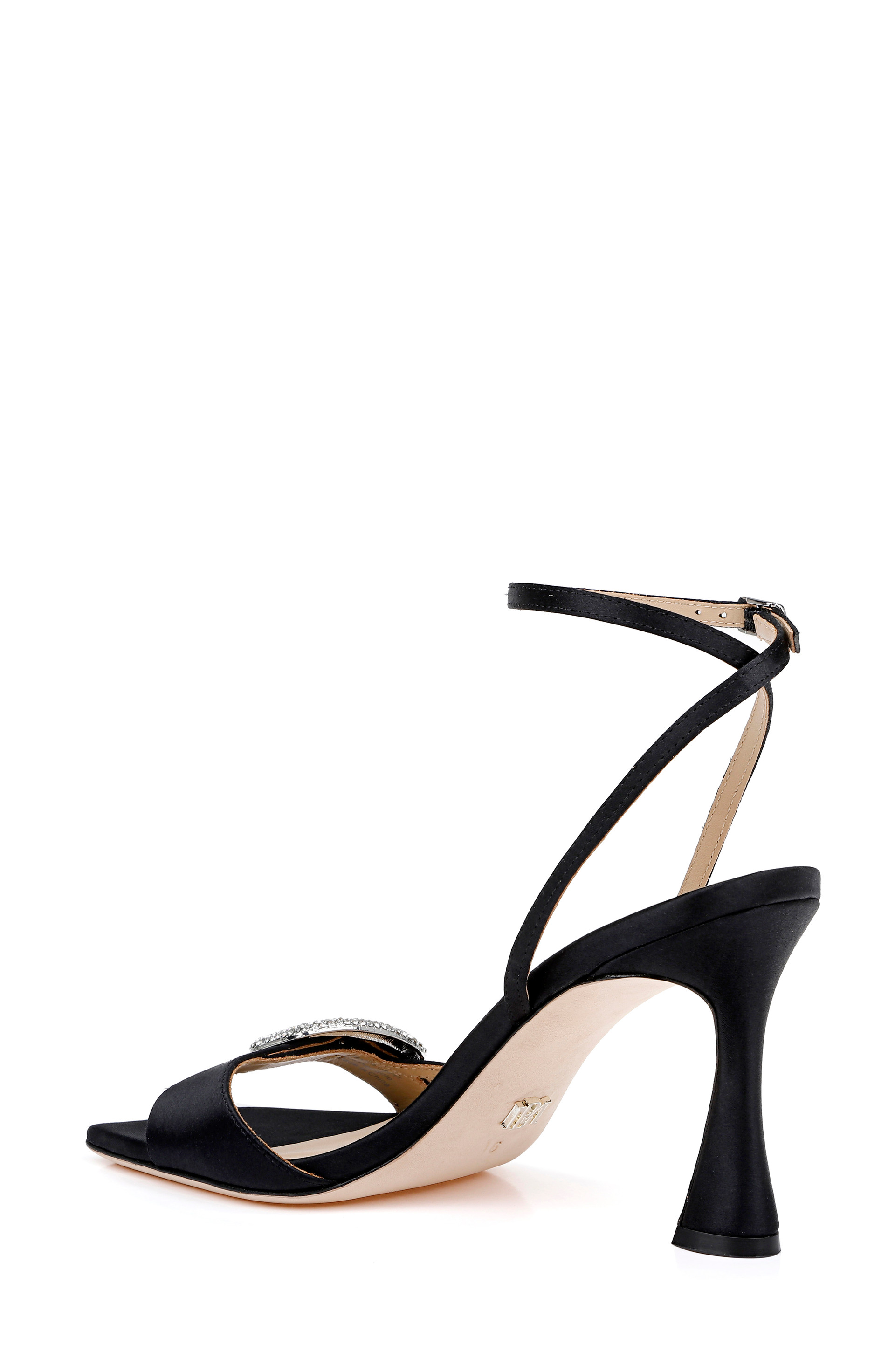 Judith Heeled Square Toe Sandals - Badgley Mischka