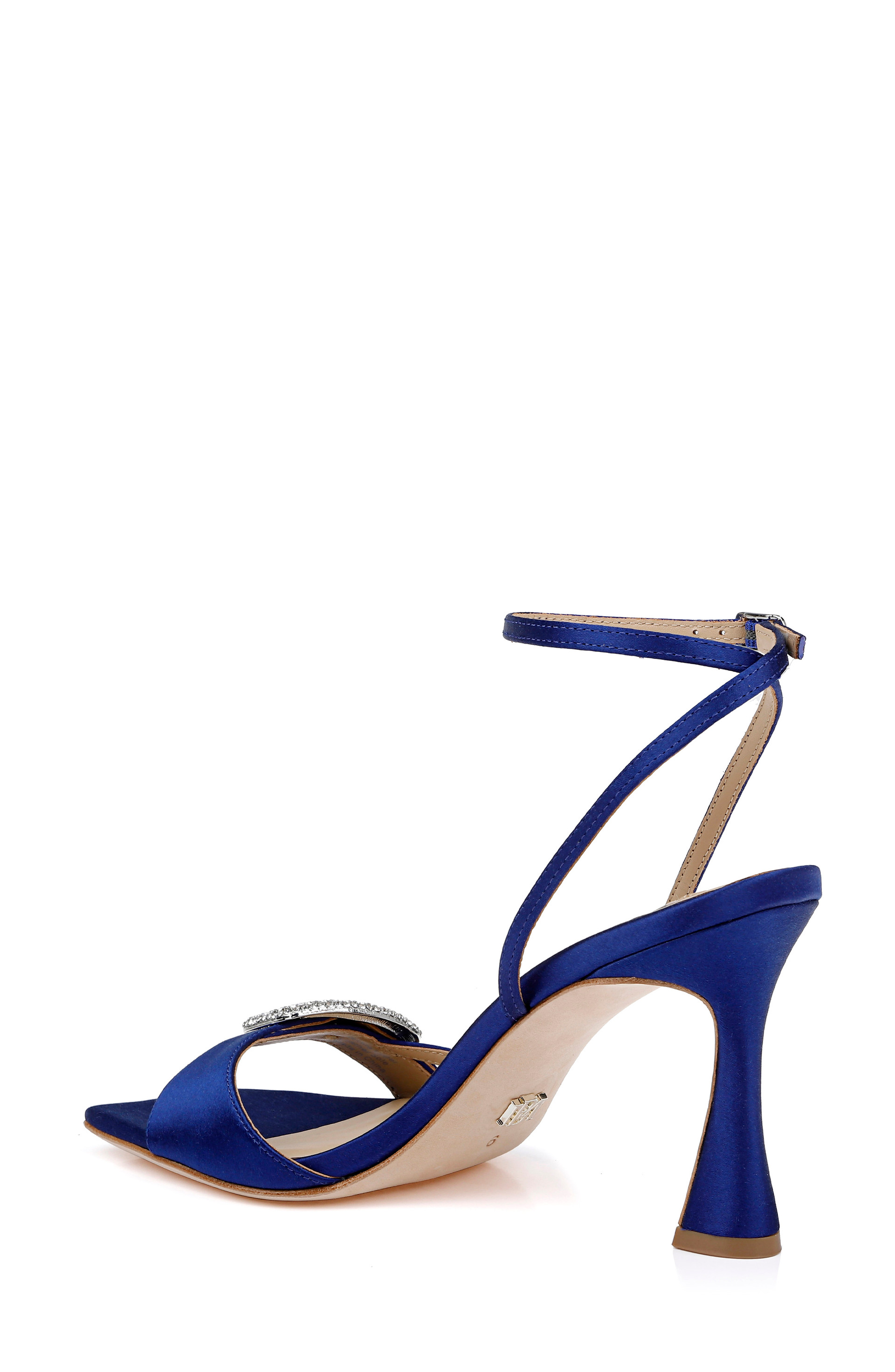 Judith Heeled Square Toe Sandals - Badgley Mischka