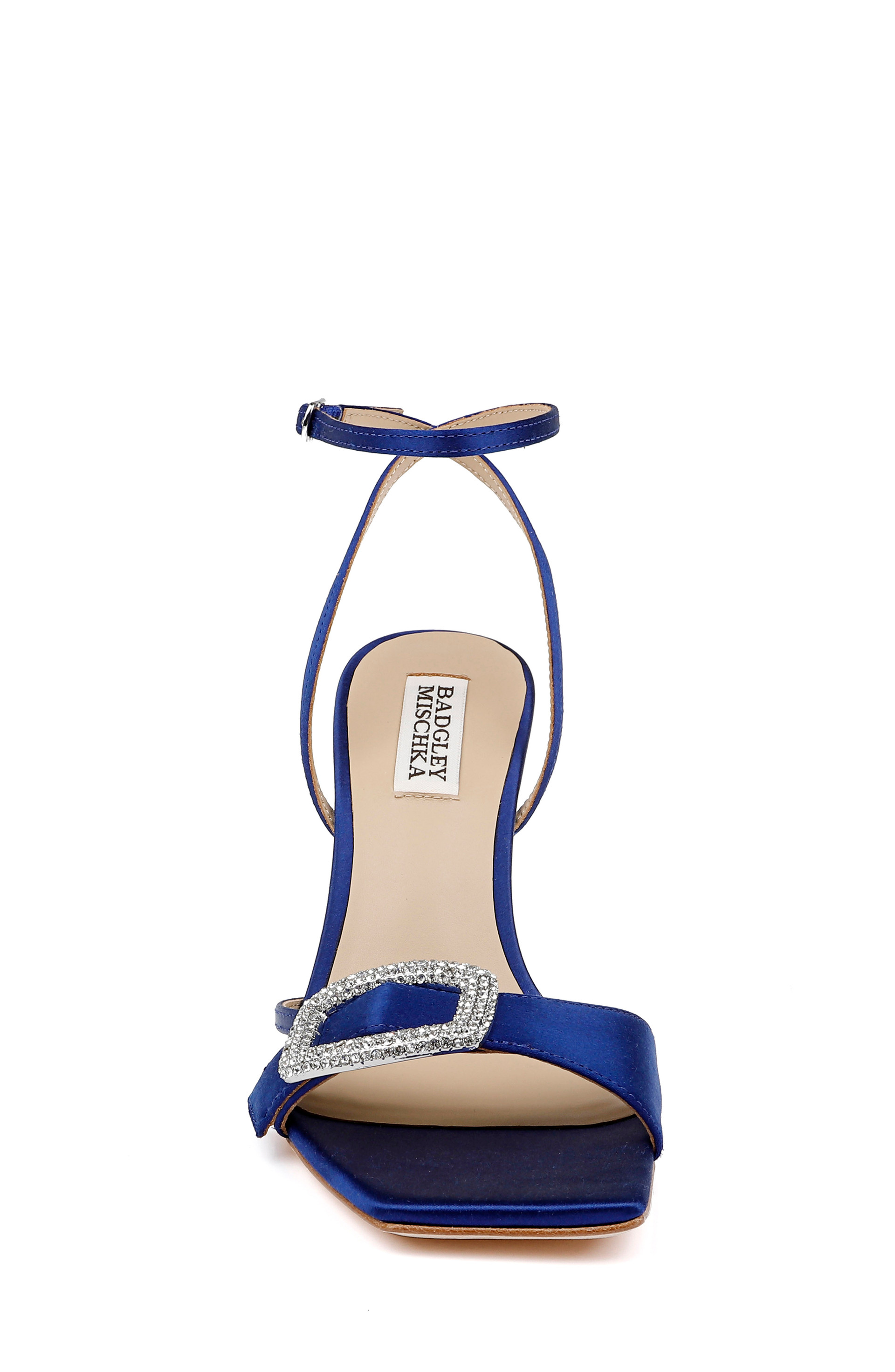 Judith Heeled Square Toe Sandals - Badgley Mischka